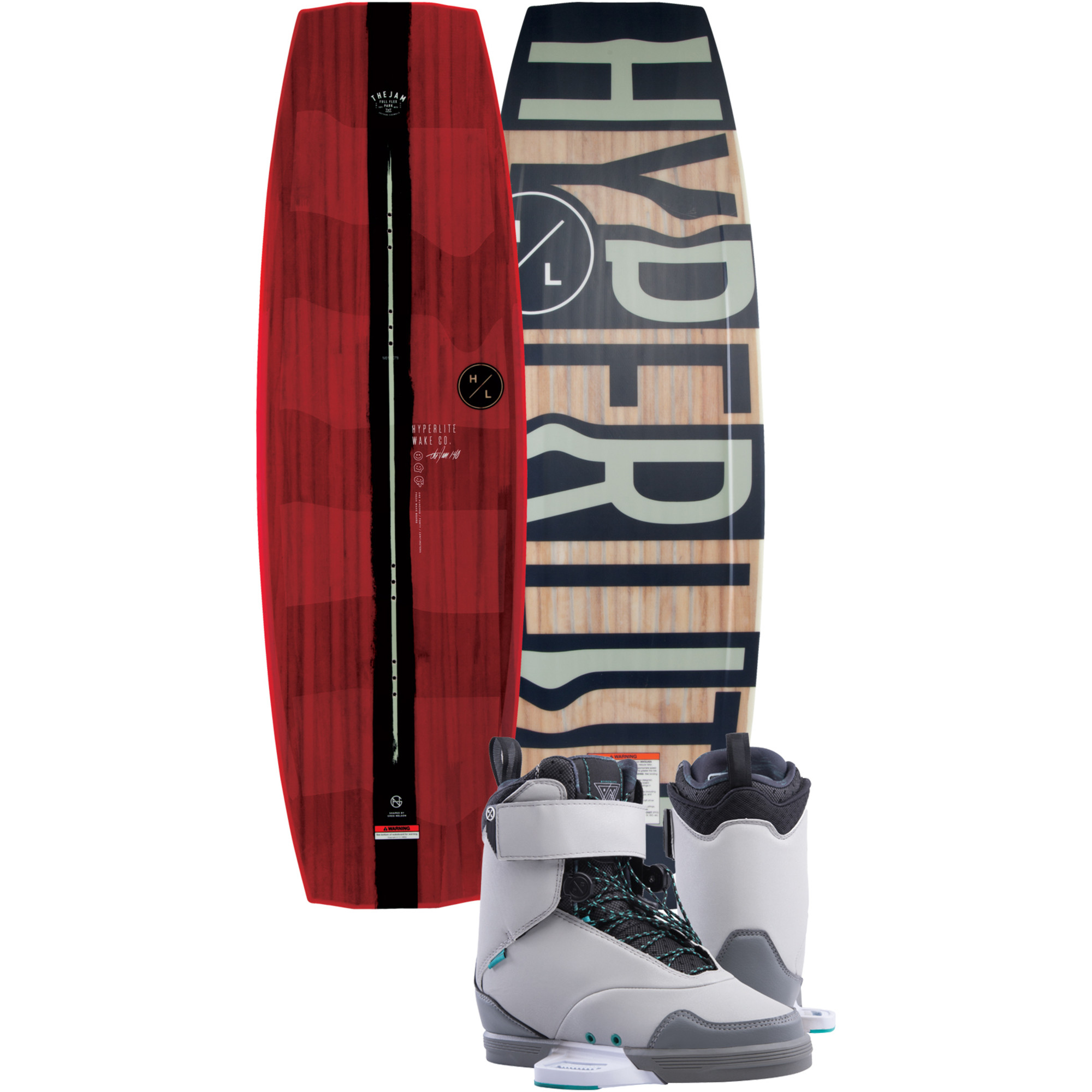 Hyperlite Jam Wakeboard W / Defacto Binding Package - HL-JAM/DEFACTO - Boardsports | Wetsuit Outlet
